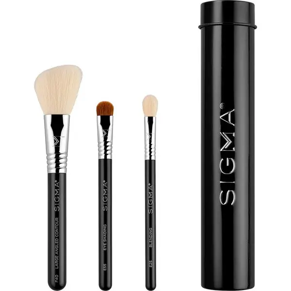 SIGMA BEAUTY Essential Trio Travel Set $45 Value - Black
