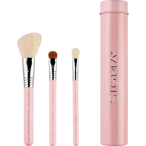 SIGMA BEAUTY Essential Trio Travel Set - Light Pink