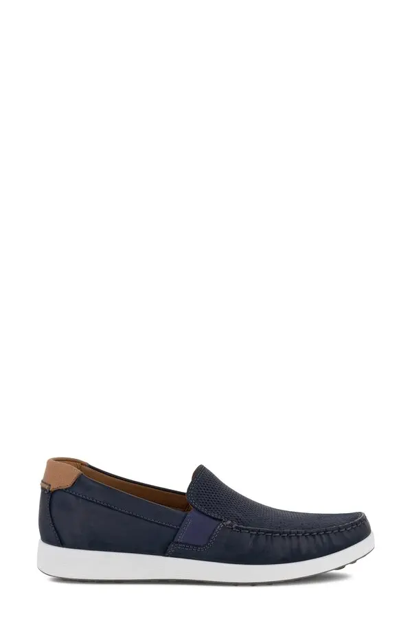 Ecco S Lite Moc Toe Slip-on - Night Sky/ Cognac