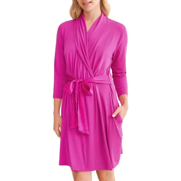 Fleur't Iconic Short Robe - Passion Fruit