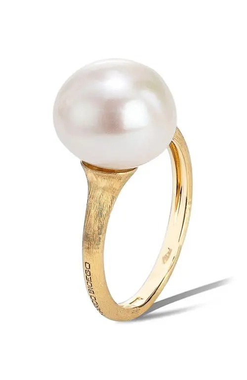 Marco Bicego Africa Boule Pearl Ring - Pearl/yellow Gold