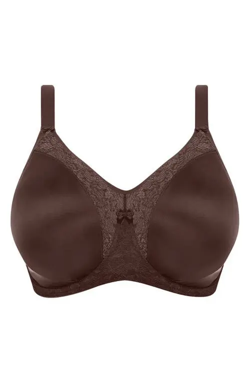 GODDESS Yvette Full Figure Molded Underwire Bra - Chocolate