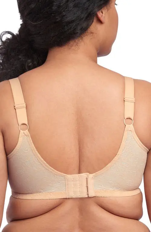 GODDESS Yvette Full Figure Molded Underwire Bra - Sand