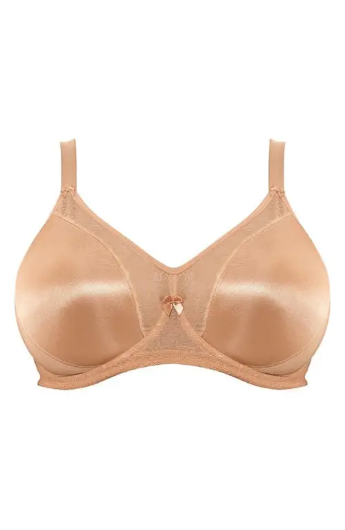GODDESS Yvette Full Figure Molded Underwire Bra - Sand