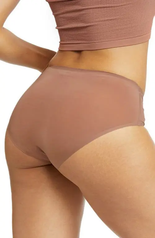 Uwila Warrior No Brainer 2-pack Seamless Full Briefs - Toffee