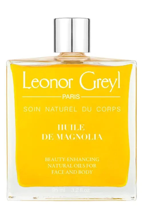 Leonor Greyl Paris Huile De Magnolia Beauty-enhancing Natural Oils For Face & Body - No Color
