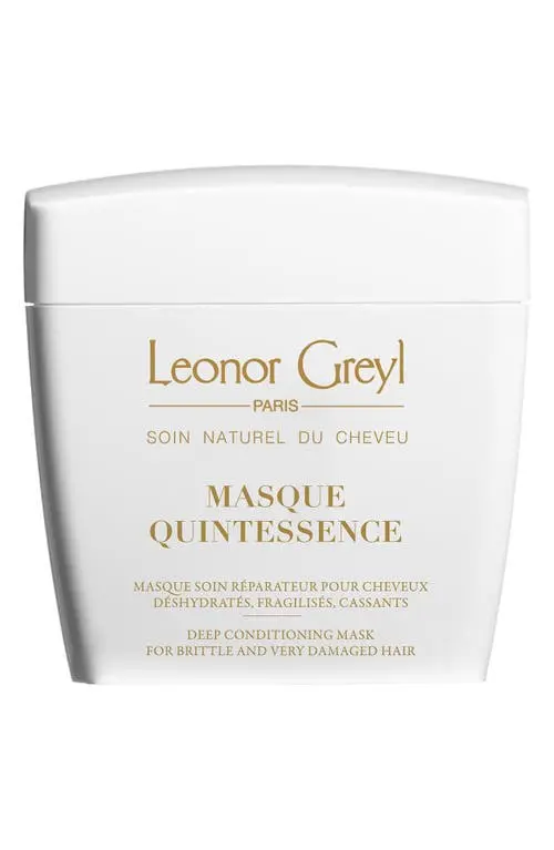 Leonor Greyl Paris Masque Quintessence Deep Conditioning Mask For Brittle & Very Damaged Hair - No Color