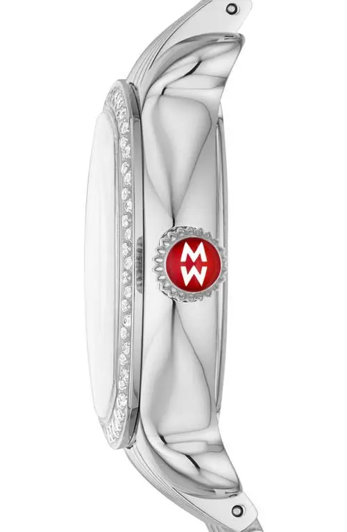 Michele Lilou Diamond Bezel Watch
