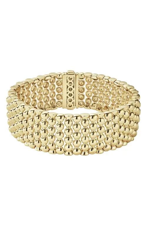 Lagos Caviar Bold Rope Bracelet - Gold