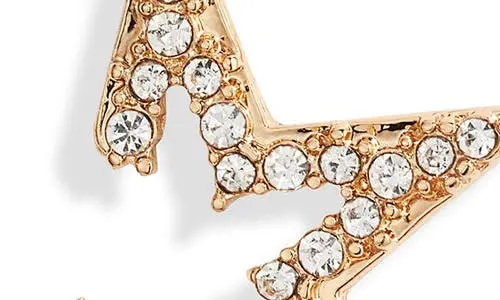 Ettika Star Light Crystal Stud Earrings
