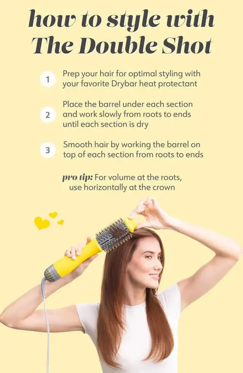 DRYBAR Double Shot Blow-dryer Brush - No Color