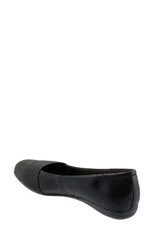 Trotters Samantha Flat - Black