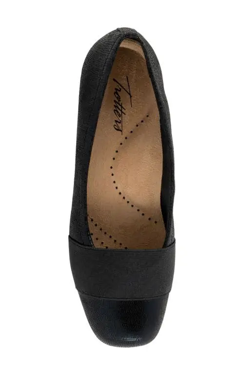 Trotters Samantha Flat - Black