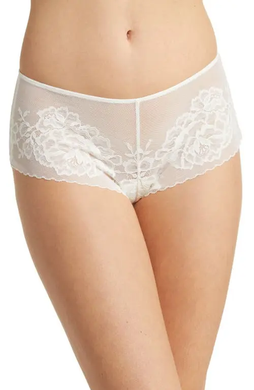 Natori Flora Boyshorts - Fondant