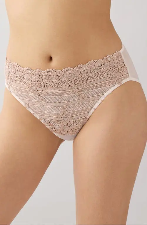 Wacoal Embrace Lace® High Cut Briefs - Angelwing/rose Dust