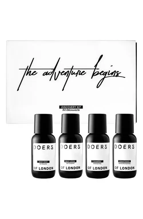 DOERS OF LONDON Hair & Skin Care Discovery Set - No Color