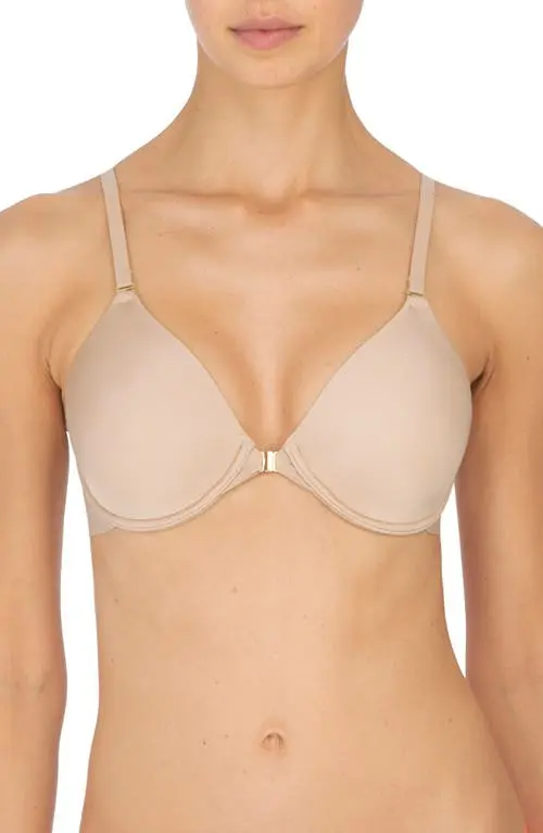 Natori Zone Front Close Full Fit Convertible Underwire Bra - Caf