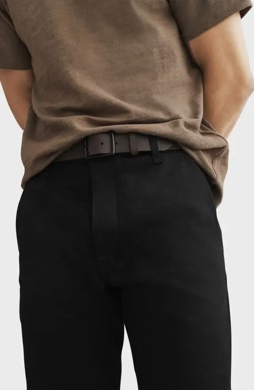 Rag & Bone Leather Belt - Brw