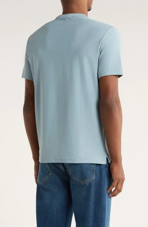 Robert Barakett Hickman Solid T-shirt - Soft Teal