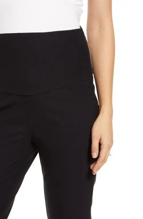 ANGEL MATERNITY Over The Belly Crop Slim Maternity Pants