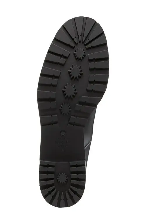 STUART WEITZMAN Kolbie Combat Boot - Black/silver