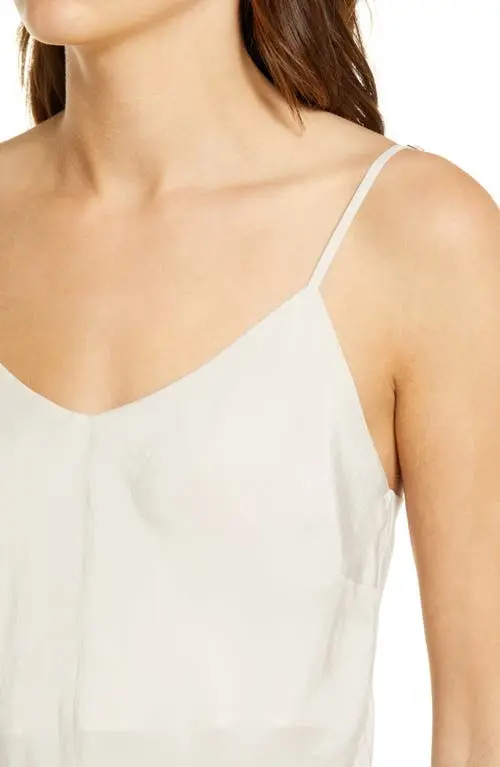 Ag Scarlet Matte Satin Camisole