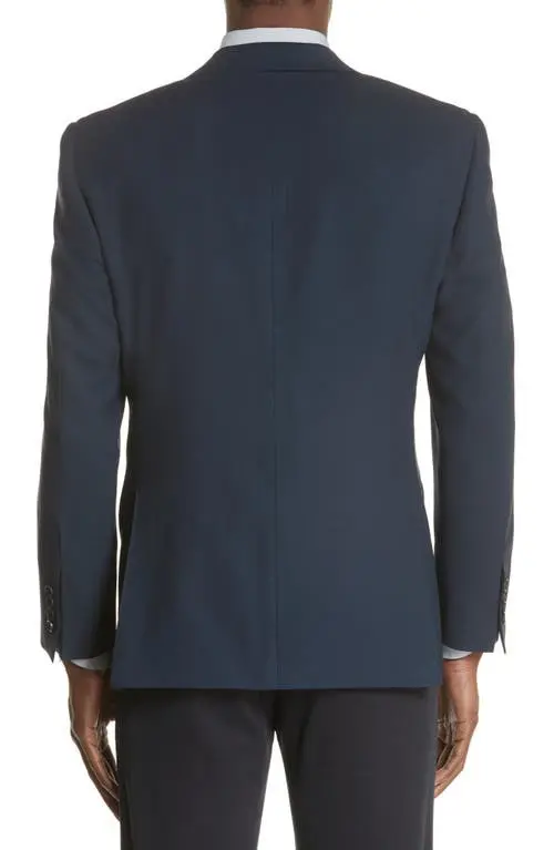 Canali Classic Fit Water Resistant Wool Blazer