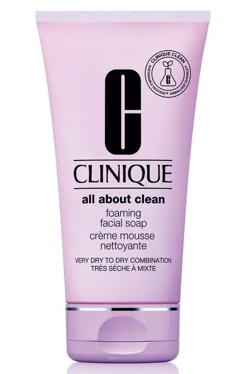 CLINIQUE All About Clean Foaming Facial Cleanser With Hyaluronic Acid - No Color