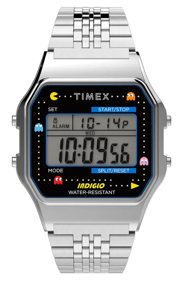 Timex® Timex Pac-man T80 Digital Bracelet Watch