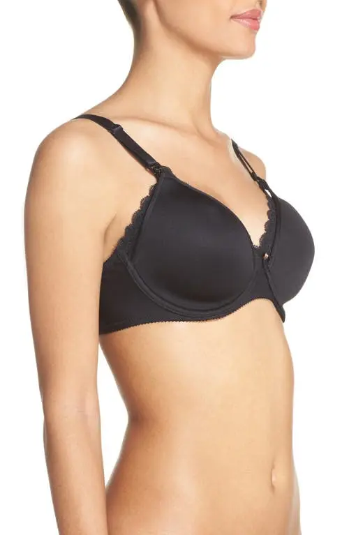 Chantelle Merci Lightweight Nursing Bra - Black