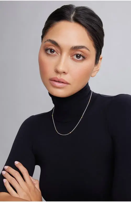 Lagos Caviar Icon Charm Chain Necklace