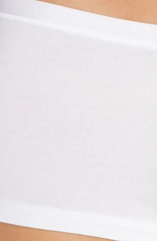 Hanro Soft Touch Boyleg Shorts - White
