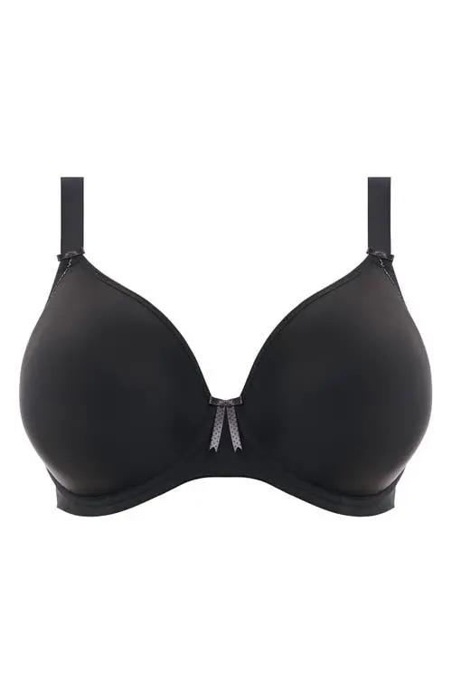 Elomi Bijou Full Figure Underwire Plunge Bra - Black