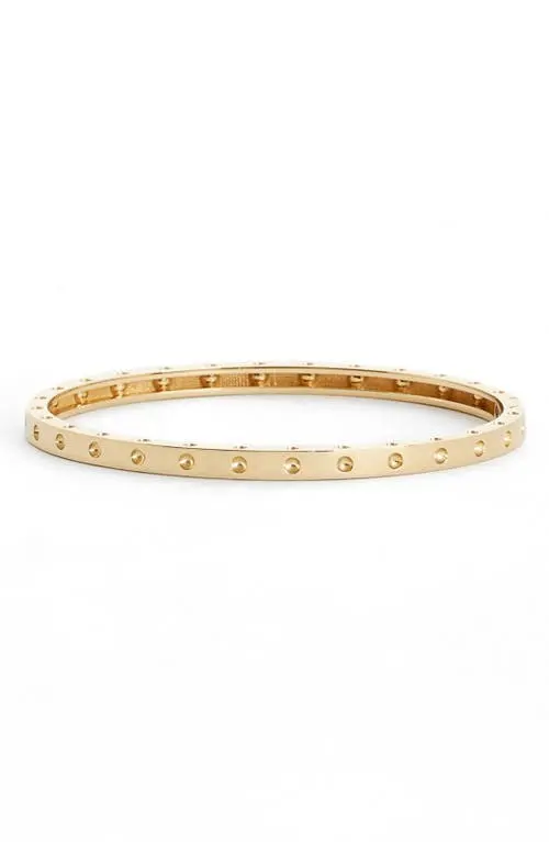 Roberto Coin 18k Gold Symphony Pols Moi Ruby Bangle - 18kyg
