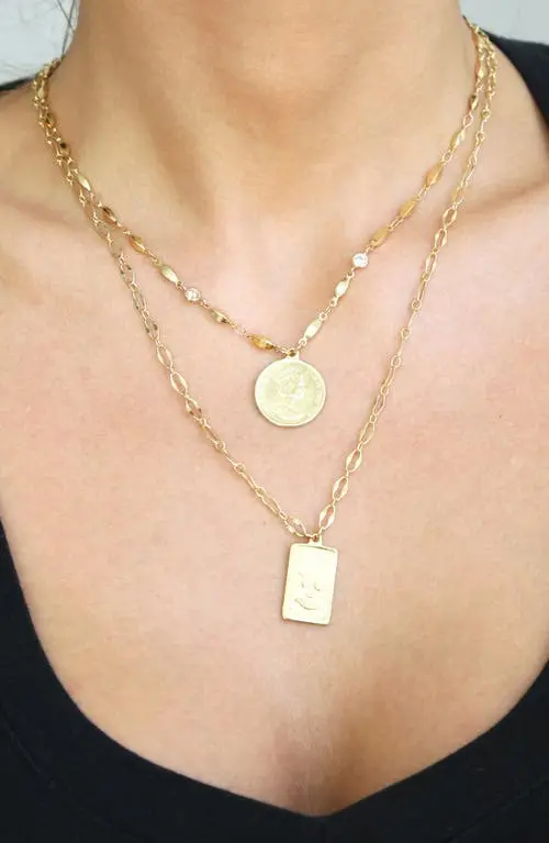 Ettika Set Of 2 Pendant Necklaces