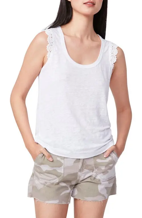 Paige Chrissy Crochet Linen Tank