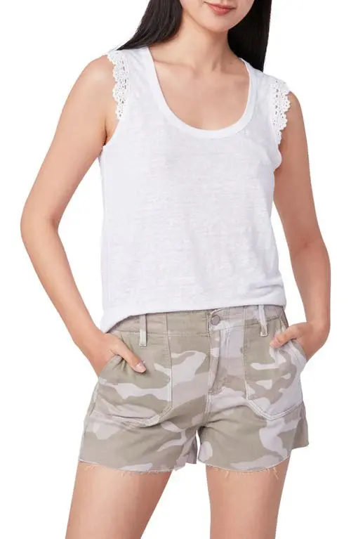 Paige Chrissy Crochet Linen Tank