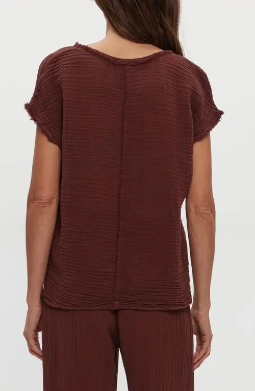 Michael Stars Draya V-neck T-shirt