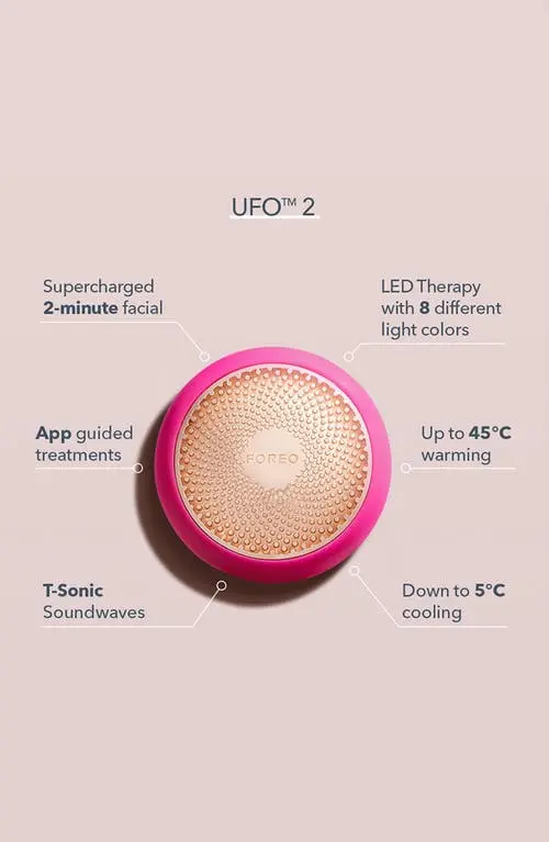 Foreo Ufo™ 2 Power Mask & Light Therapy Device - Black