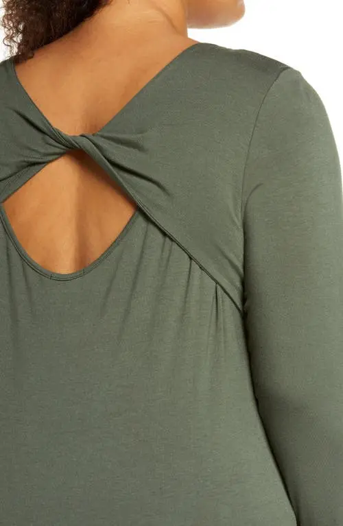 Loveappella Twist Back Top