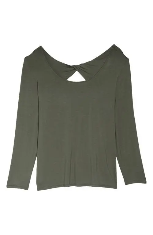 Loveappella Twist Back Top