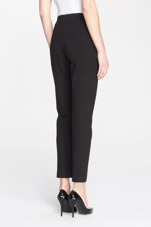 St. John Collection Ponte Knit Ankle Pants