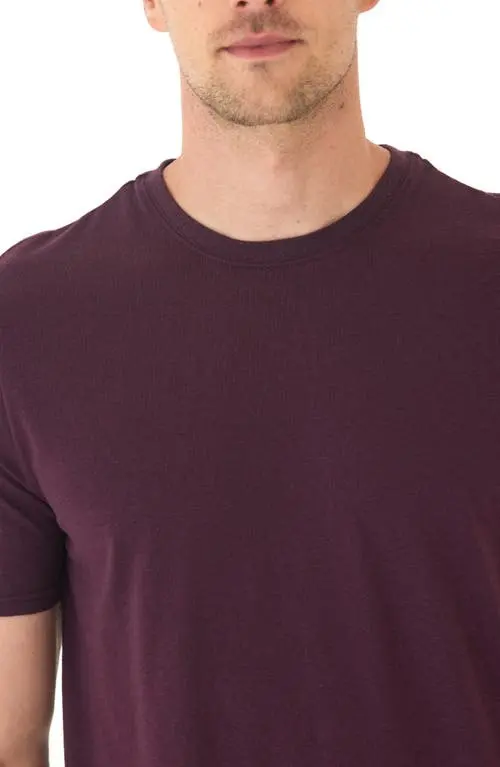 THREADS 4 THOUGHT Slim Fit Crewneck T-shirt - Ultra Maroon