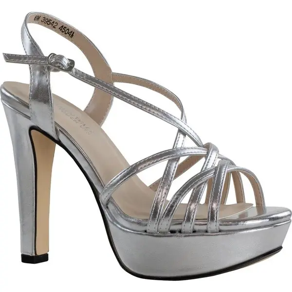 TOUCH UPS Wren Platform Sandal - Silver