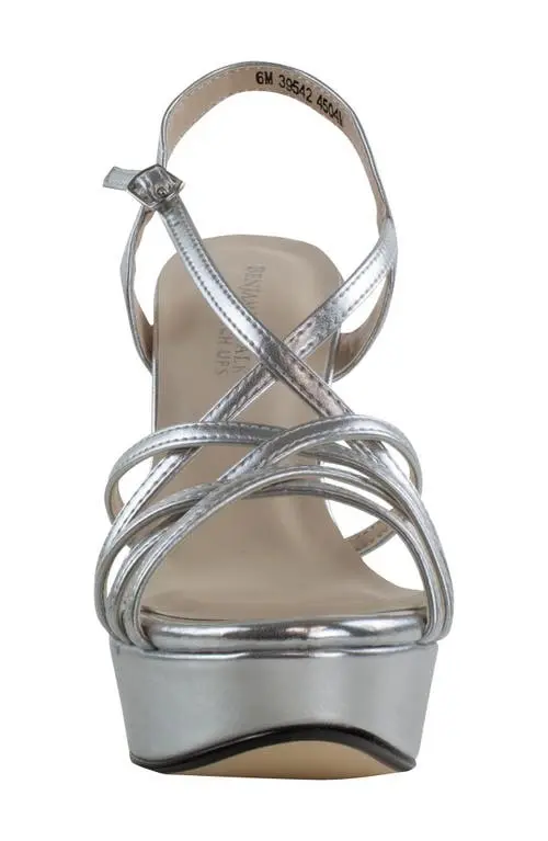 TOUCH UPS Wren Platform Sandal - Silver