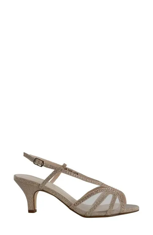 TOUCH UPS Clara Strappy Sandals - Champagne