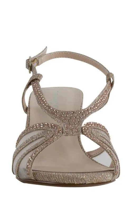 TOUCH UPS Clara Strappy Sandals - Champagne