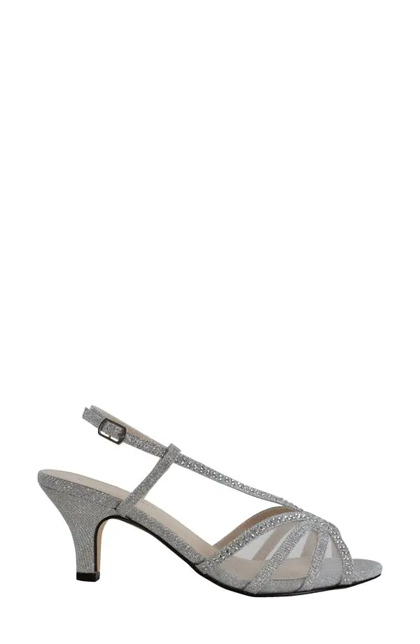 TOUCH UPS Clara Strappy Sandals - Silver