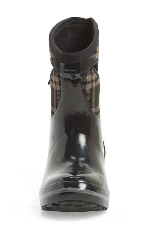 Bogs Plimsoll Plaid Mid Waterproof Boot