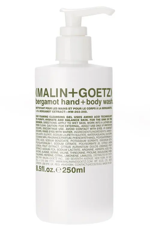 MALIN+GOETZ Bergamot Hand & Body Wash - No Color